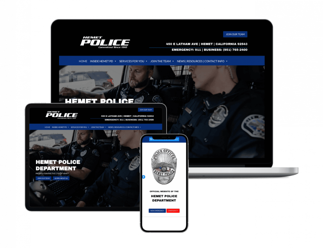 Online Services | Hemet Police Department